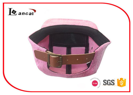 Plain Baseball Flat Caps 5 Panels Summer Sports Baseball Caps For Women