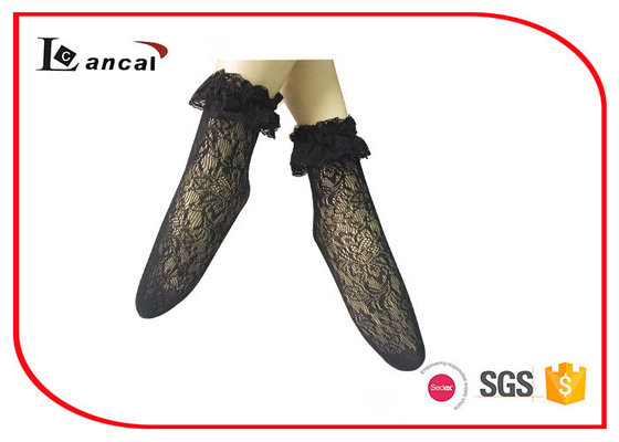 Attractive Fishnet Ladies Silk Socks Unique Design Women Trouser Socks