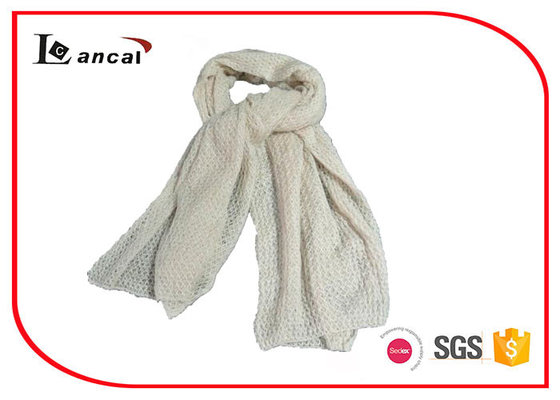 Acrylic Mohair Knitted Scarf