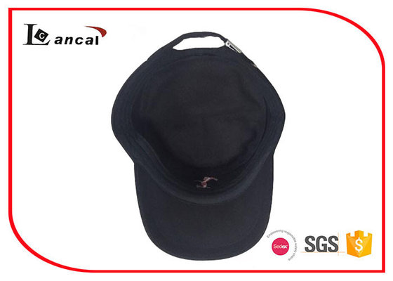 10856 cotton twill baseball caps hats / military cap with silver metal adjuster