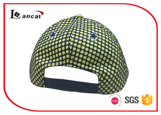 Polyester mesh Baseball Caps Hats 6 panel embroidery Baseball cap with navy peak