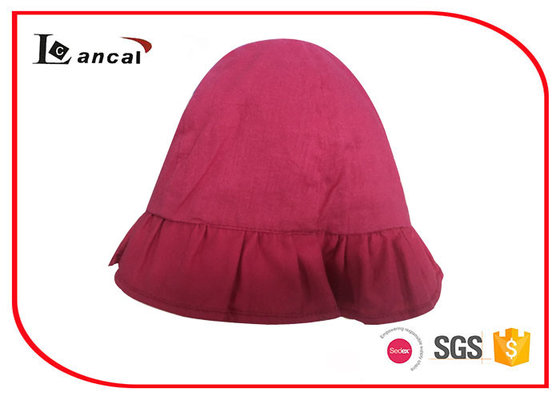 Hello Kitty Fisherman Bucket Hat , Red Cotton Cute Bucket Hats For Girls