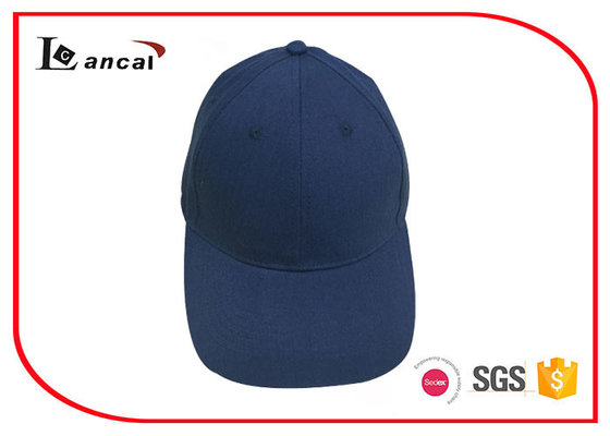 Herringbone Custom Baseball Caps /  Mens Ball Caps With Matching Machine Eyelet And Pu Label