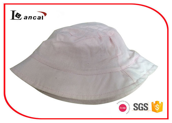 Offset Printed Bucket Hat , Light Pink Little Giraffe Fisherman Custom Bucket Hats