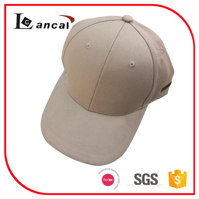 Simple 100% cotton twill sandwich 6 panel cap , mens baseball caps hats