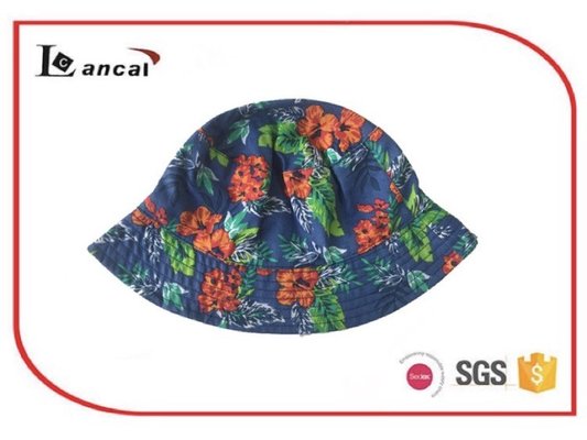 Cotton colourful reversible print fisherman bucket hat for children , flower print bucket hat
