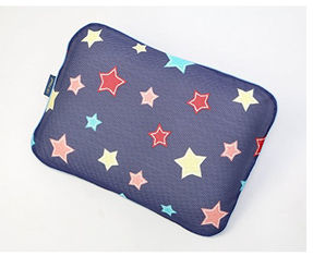 China Small Purple Baby Comfort Pillow 30cm With Pressure Dispersion Structure supplier