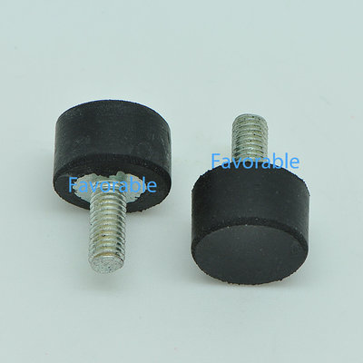 Black Cylindrical Bumper ,  Especially Suitable For Lectra Cutting Machine Parts Vector 5000
