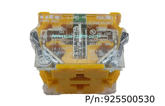 925500530 Cutter Parts GT7250 Switch EAO#704-900.1 , SHARK/S91, Especially Suitable For Gerber GT7250