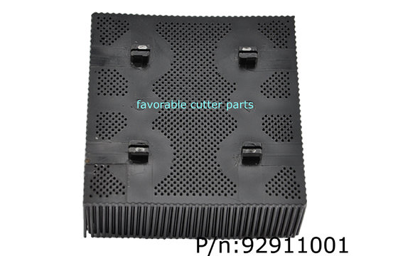 Cutter Parts GT7250 92911001 BRISTLE 1.6" POLY - SQUARE FOOT,  BLACK, Especially Suitable For Gerber GT7250