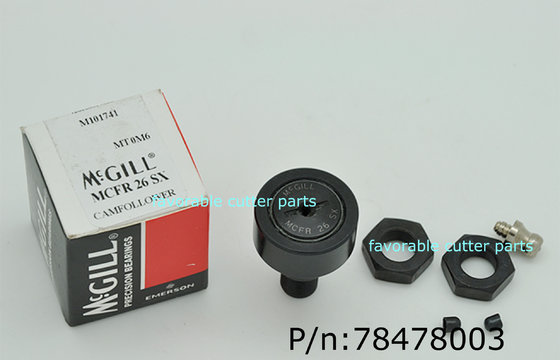 Cutter Parts GT7250 78478003 BEARING,CAM ROLLER,WITH SLOT,SHARK,  Especially Suitable For Gerber GT7250