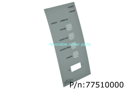 Plotter Parts 77510000 INFINITY OP PANEL ASSY , Especially Suitable For Gerber Plotter Infinity
