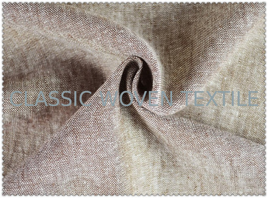 55/45 LINEN RAYON BLENDED FABRIC WITH  YARN DYED    CWT #4442