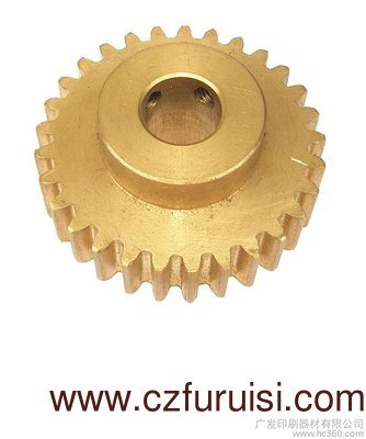 Customized cnc machined precision oem brass gears