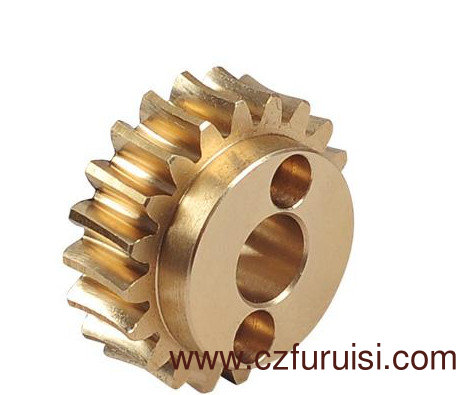 Customized cnc machined precision oem brass gears