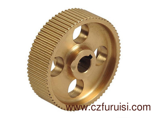 CNC turning machining copper/bronze/small brass gear for toys