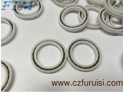 plastic bearing with ball and roller ground grind finish