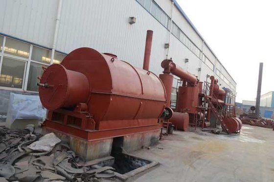 Waste Tyre Pyrolysis to Oil Plant supplier