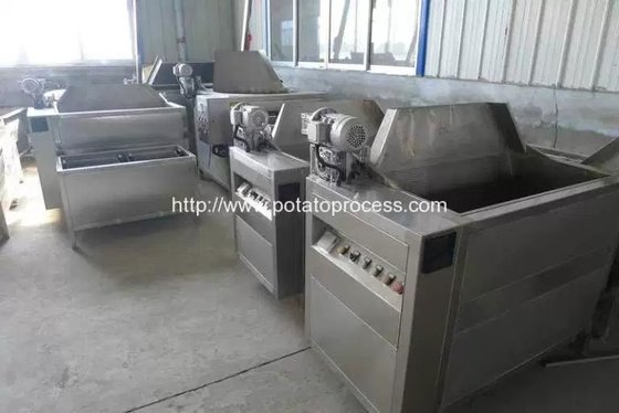 Automatic Discharging French Fries Fryer Machine supplier
