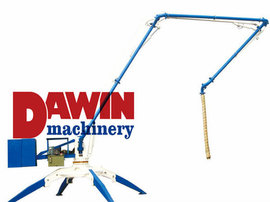 HGY13m Light Weight Trailer Mobile Spider Hydraulic Concrete Placing Boom with Cordless Remote Control supplier