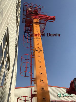 Full hydraulic 29m 33m self-climbing column concrete placing boom without counter weight on hot selling supplier