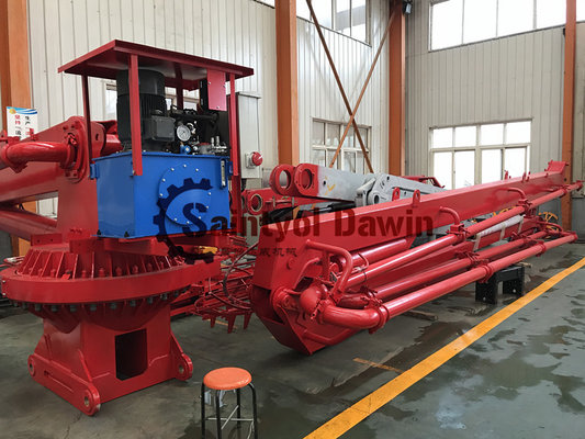 Full hydraulic 29m 33m self-climbing column concrete placing boom without counter weight on hot selling supplier