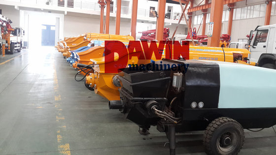 30m3 40m3/hr Small trailer hydraulic concrete pump with diesel or electric power supplier