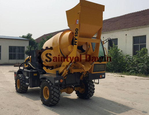 1/5 3.5 CBM Mobile Self Loader Concrete Mixer supplier