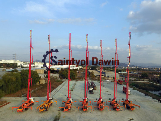 30m 33m 37m New Design HOWO Chassis Concrete Boom Pump Truck with Competitive Prices supplier