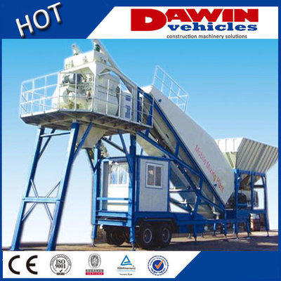 Factory Price Mobile Cement Concrete Mixing (Tower) Plant Series Mobile Concrete Batching Plant Yhzs25 supplier