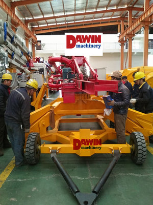 15m light weight trailer mobile concrete placing boom on sale supplier