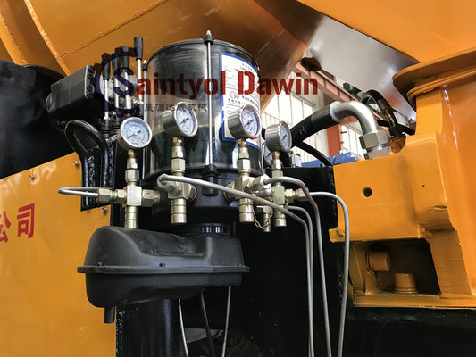 Full Diesel Power Concrete Mixer with Pump Concrete Mixing Pump on Sale with World Brand Engine Lovol 1004 supplier