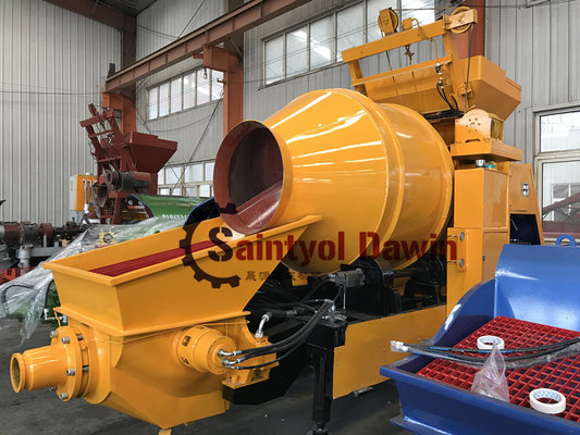 Diesel Power Concrete Mixer with Pump New Design in 2018 Hot in Ordering! ! ! supplier