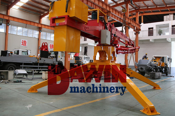 17m 18m 3 Arms Detachable Arms Concrete Placing Boom Placer with Proportional Valve supplier