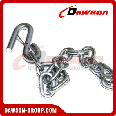 G30 Trailer Safety Chains Assembly with S Hook