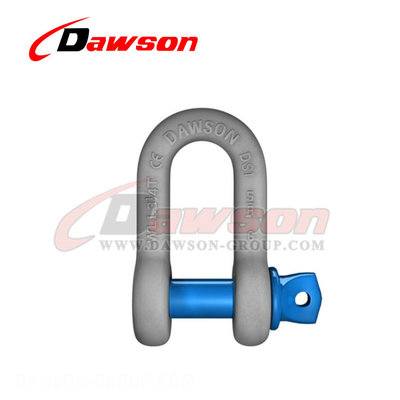 Dawson Brand Hot Dip Galvanized US Type Chain Shackle with Screw Pin