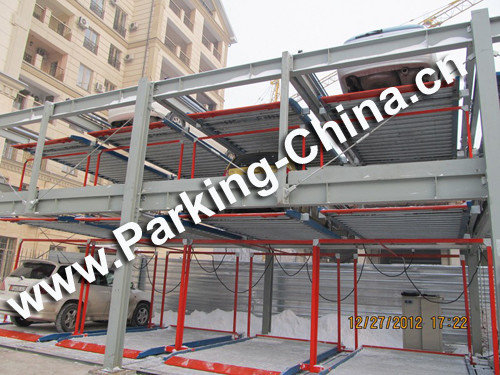 China Dayang pit lift parking system, underground parking, smart parking, rotary parking, stacker parking;