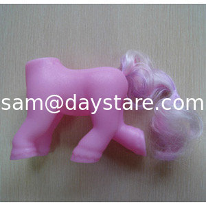 Cartoon plastic rotocasting horse toy parts supplier