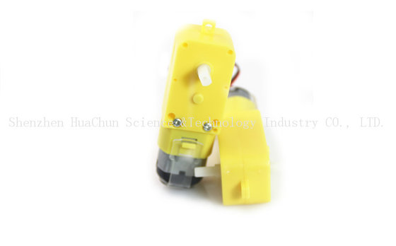 3V 6V Customized Length Rc Model Gearbox , Plastic Toy Car Gearbox Totally Enclosed