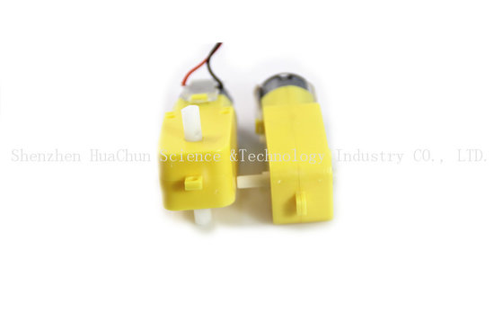 3V 6V Customized Length Rc Model Gearbox , Plastic Toy Car Gearbox Totally Enclosed