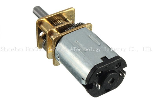 Different Shaft Length Robot Gear Motors Powerful Dc Motors For Door Lock