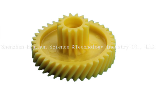 Circular Gear Type Nylon Spur Gears , Plastic Pinion Gears For Machine