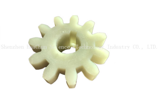 CNC Machined ABS Nylon Plastic Spur Wheel Gear / Motor Shaft Gear