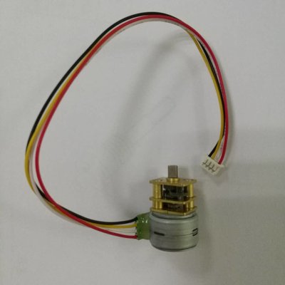 0.18 / 0.12 Step Angler Mini DC Motor 4.4 Mm Shaft Brush Commutation For IP Camera