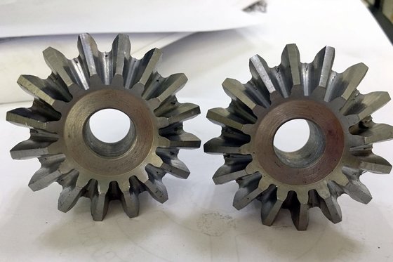 Mini Metal Helical Stainless Steel Bevel Gears Customized Shape For Toy Parts