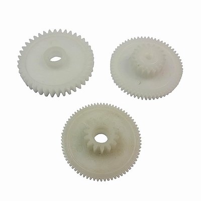 Colorful Small Straight Tooth Plastic Pinion Gears Injection Plastic Modling Type