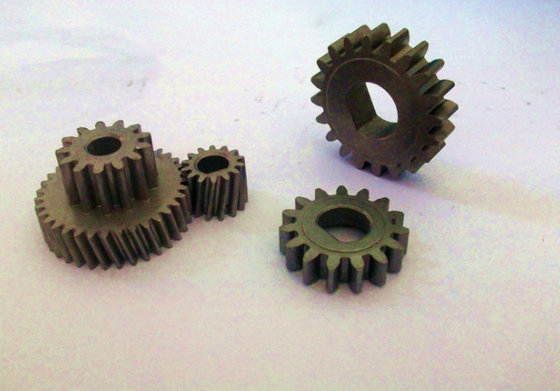 High Grade Small Metal Gears , Double Diameter Metal Spur Gear with customized shape