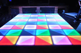 DMX 512  Aluminum Panel RGB Stage LED  Dance Floor Party Event Lighting Dance Floor Lights