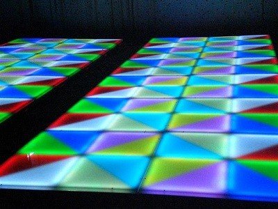DMX 512 Stage Lighting RGB LED Dance Floor Party Event LED Lighting Dance Floor Light