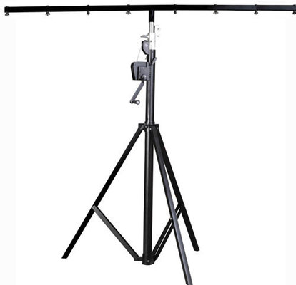 4.5m Tripod LED par Lighting Stand Height 1.8-4.3m Adjustable Powder Coated Steel Light Truss
